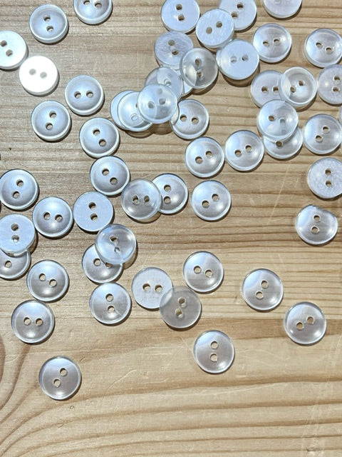 23-1255 White Shirt Button - 18L x 10 – Button-Company