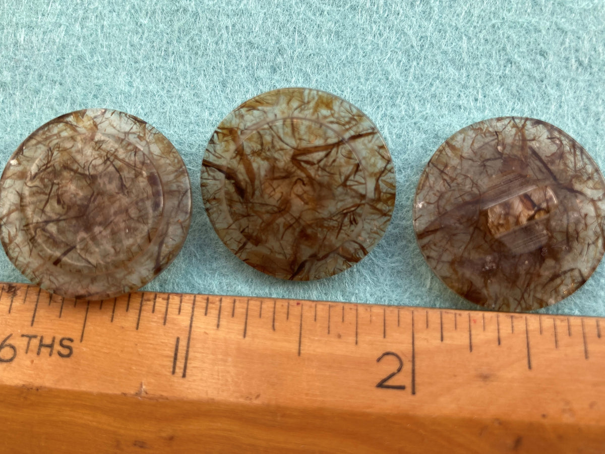 14-04006 B Clear Shank Jacket Button - 36L – Button-Company